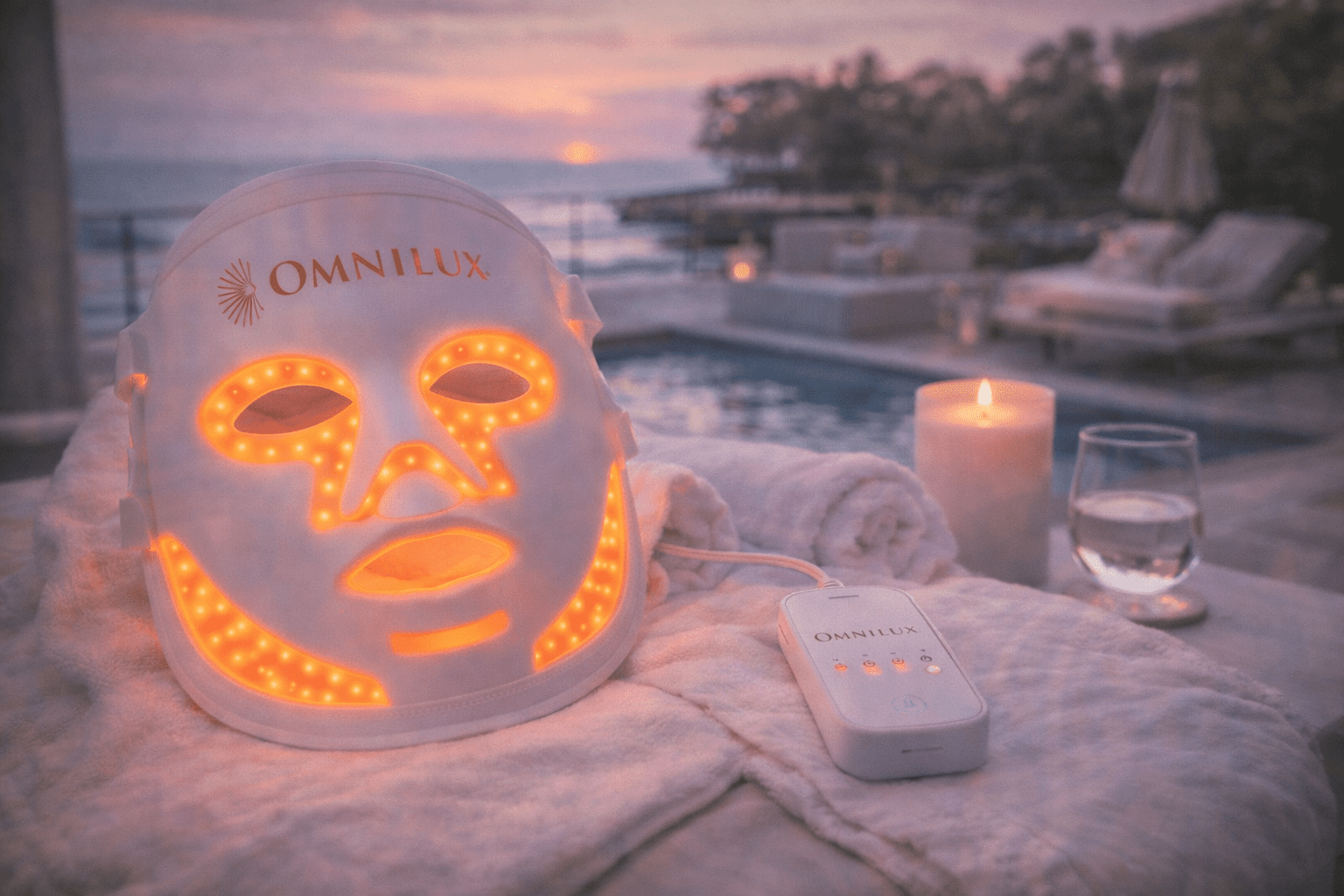 Omnilux Hamptons: The Luxury LED Face Mask